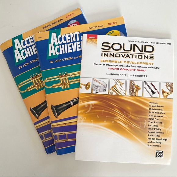 Other | Band Practice Books 3 Used Books | Poshmark